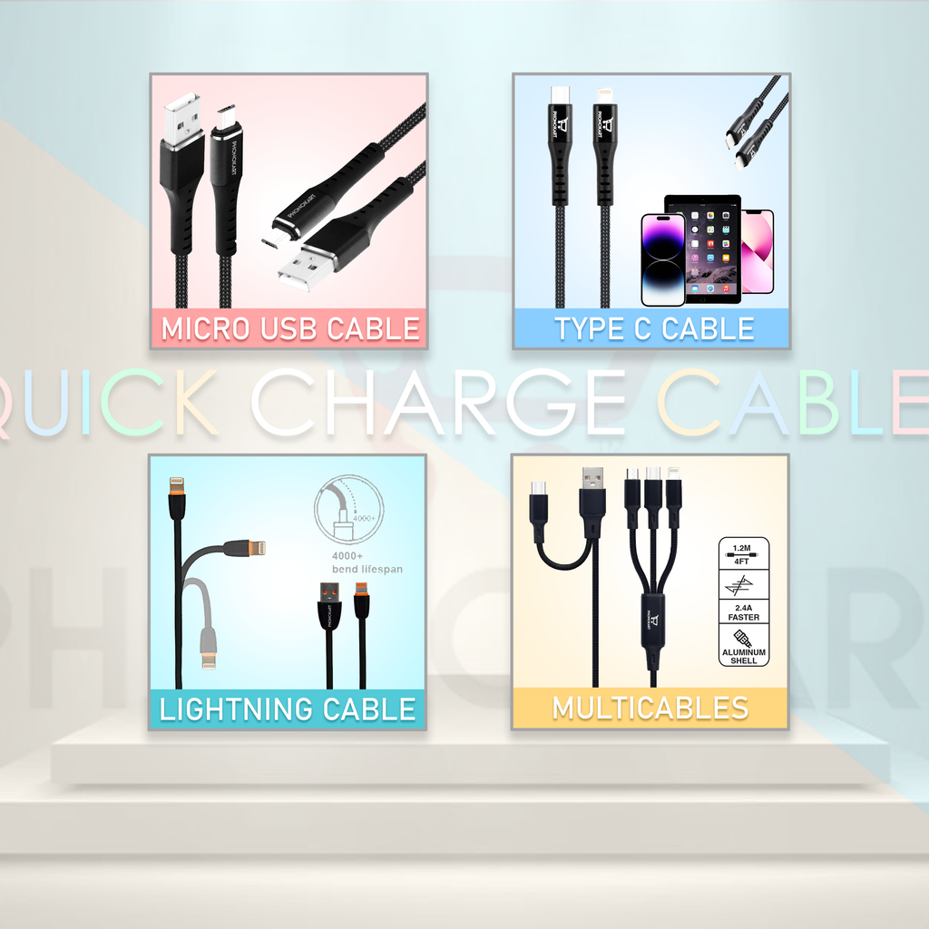 TYPES OF CHARGERS – Phonokart